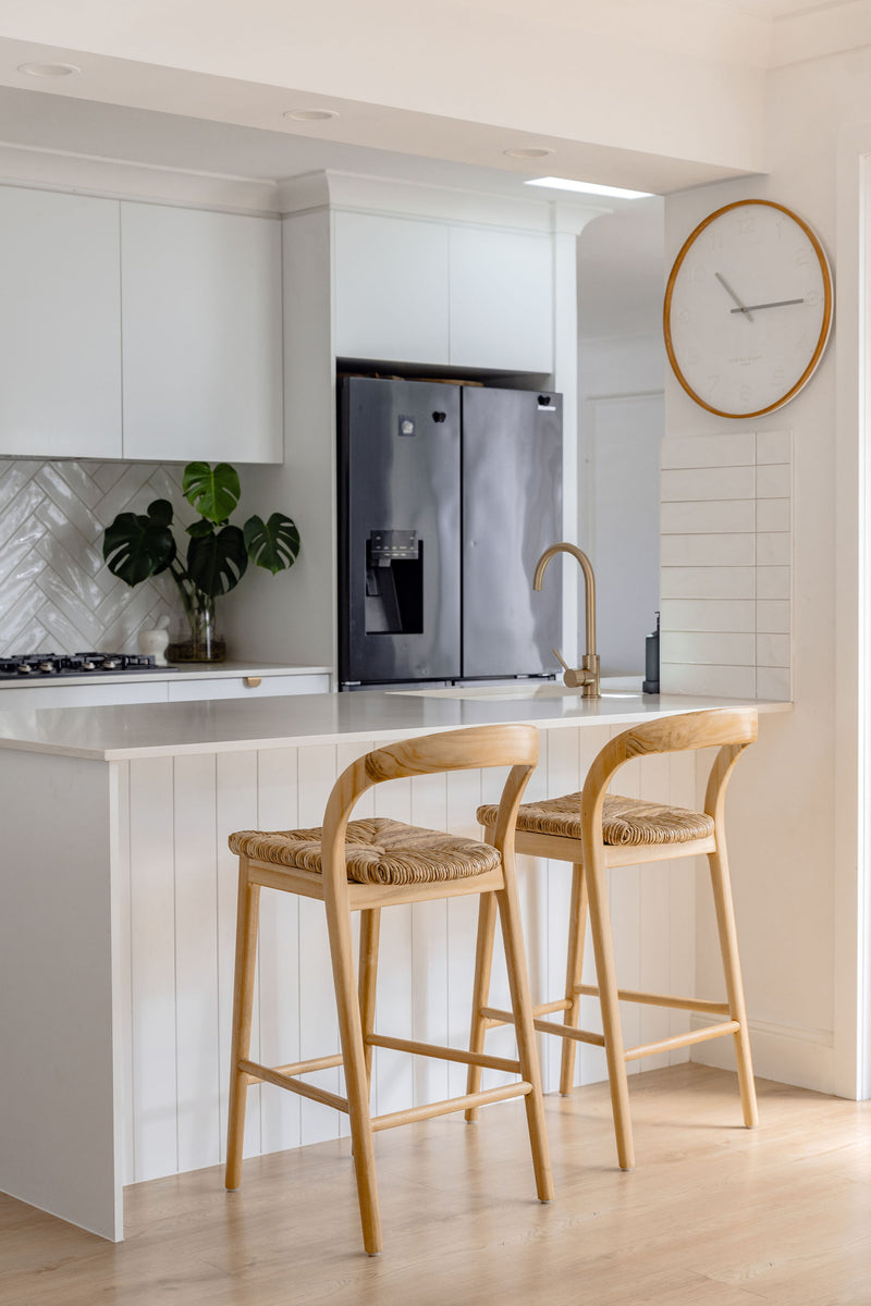 The Bekka counter stool - seagrass - ( pre order 12-14 weeks) – P&R Styling