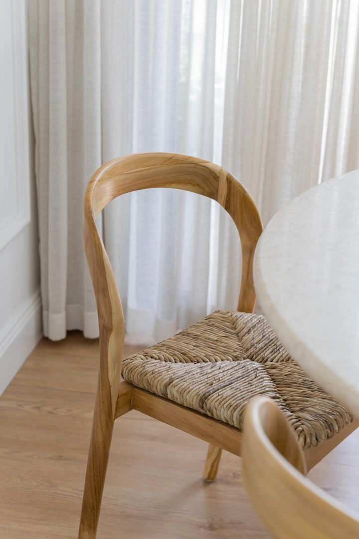 The Byron Seagrass Dining Chair – P&R Styling