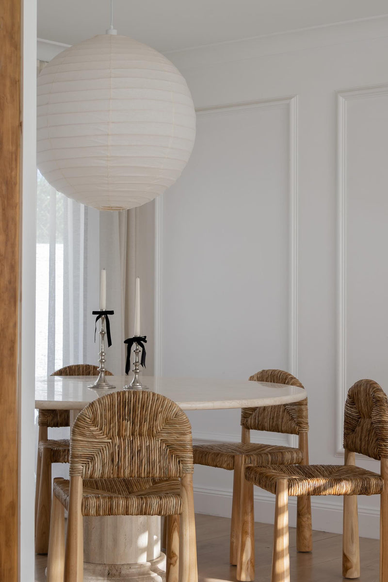 The Boheme dining chair - seagrass - pre order arriving June – P&R Styling
