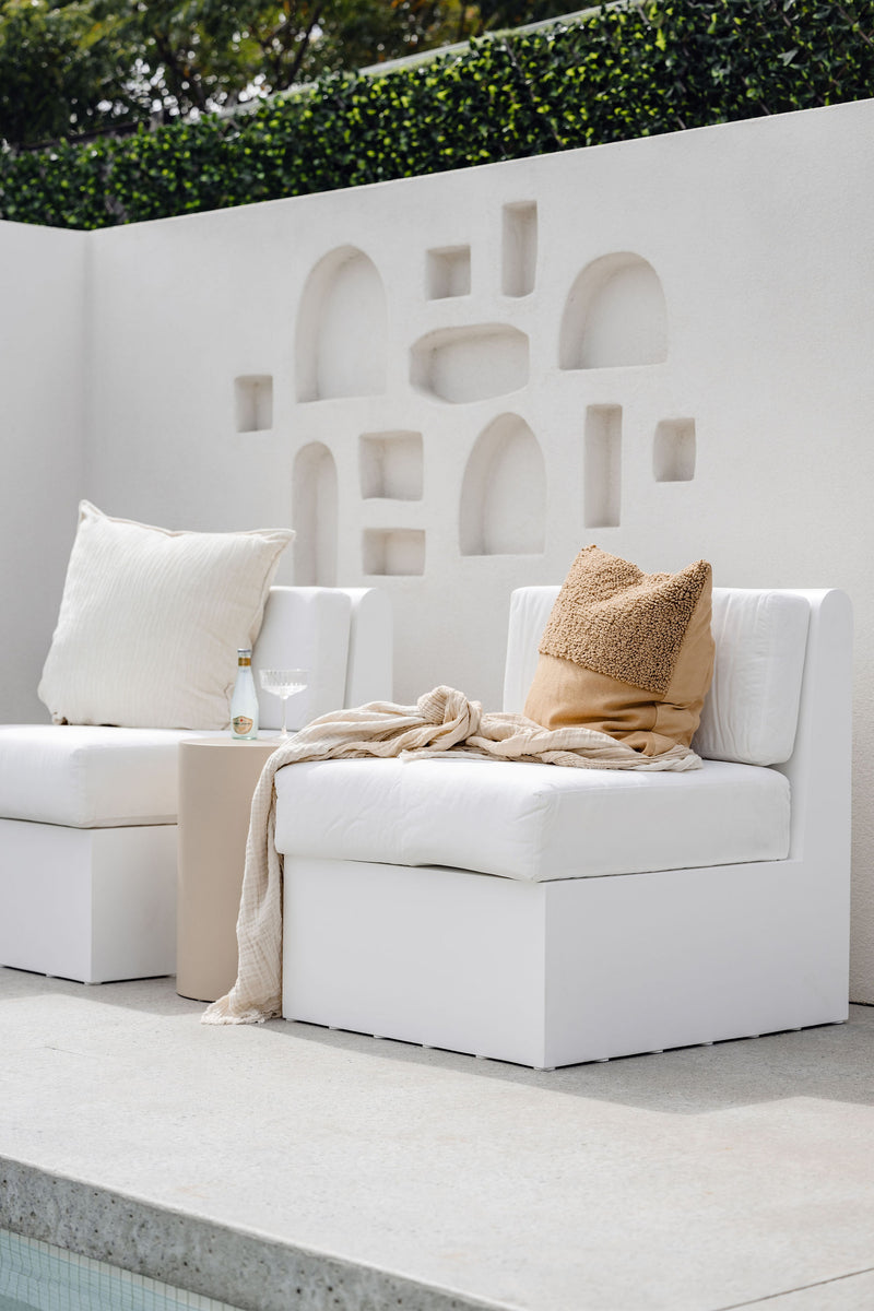 The “Valletta” concrete sofa - modular pieces – P&R Styling