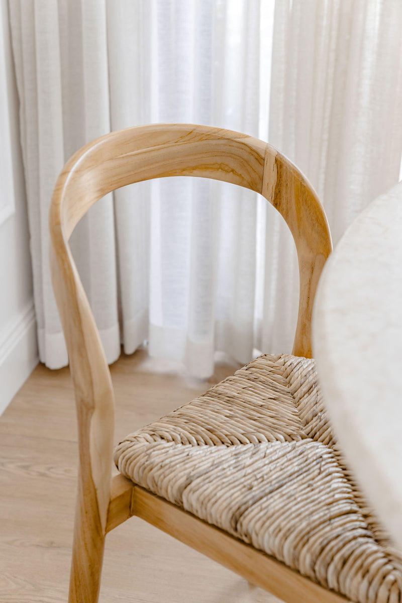 The Byron Seagrass Dining Chair – P&R Styling