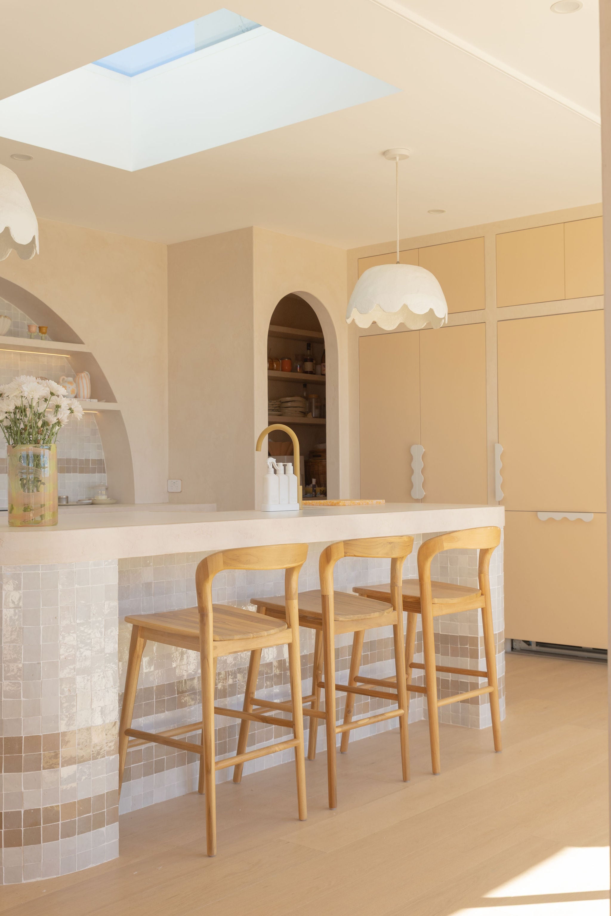 Bekka Counter Stool - Teak Wood - Pre order arriving March – P&R Styling