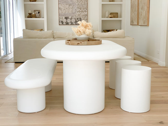 Kove Concrete Dining Table – P&R Styling